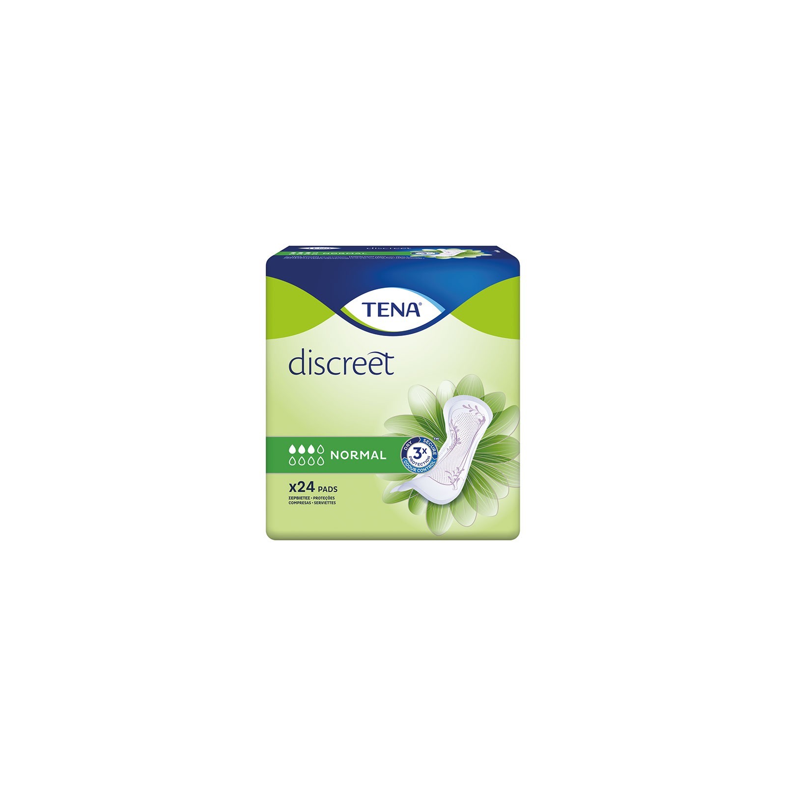 Echantillon Protections anatomiques TENA Discreet - Normal