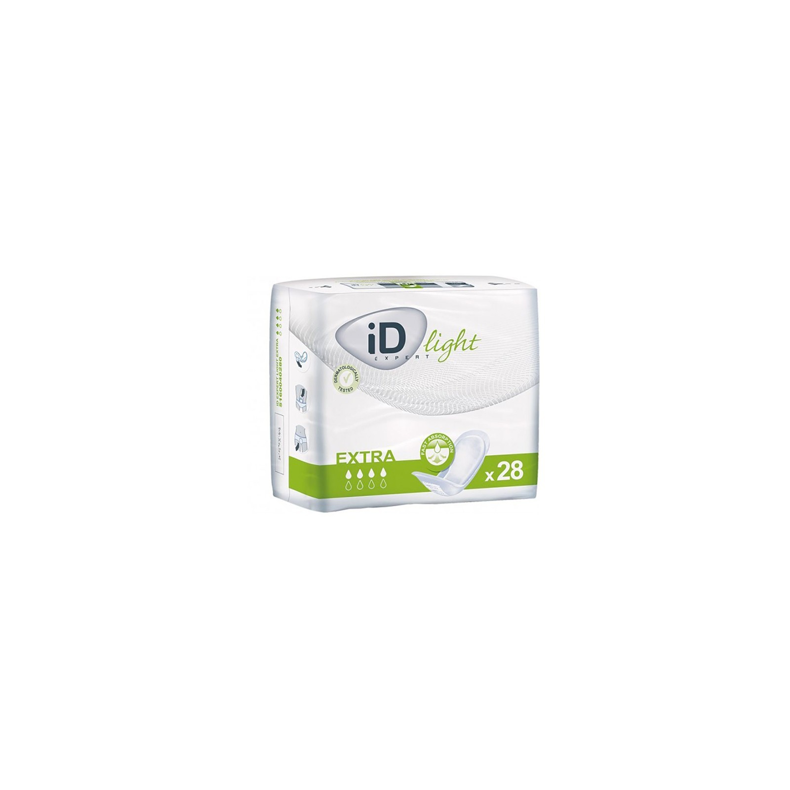Protections anatomiques iD EXPERT LIGHT Extra | Incontinence adulte